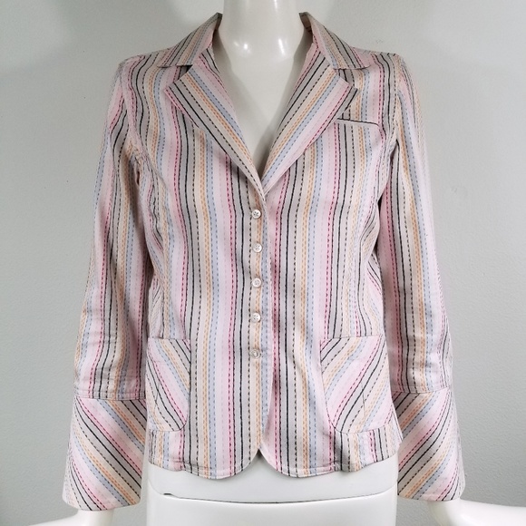 Robert Graham | Jackets & Coats | Robert Graham Colorful Striped ...